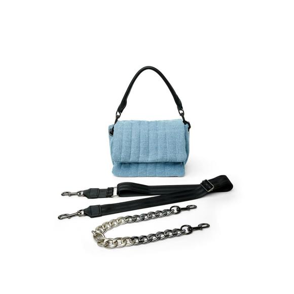 THINK ROYLN | Bags | New Think Royln Bar Bag In Washed Denim | Poshmark